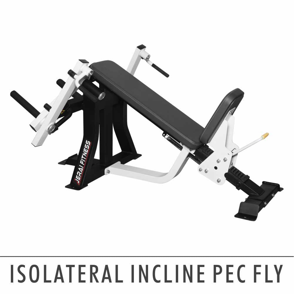 Jerai Plate Load Isolateral Incline Pec Fly (Load On)