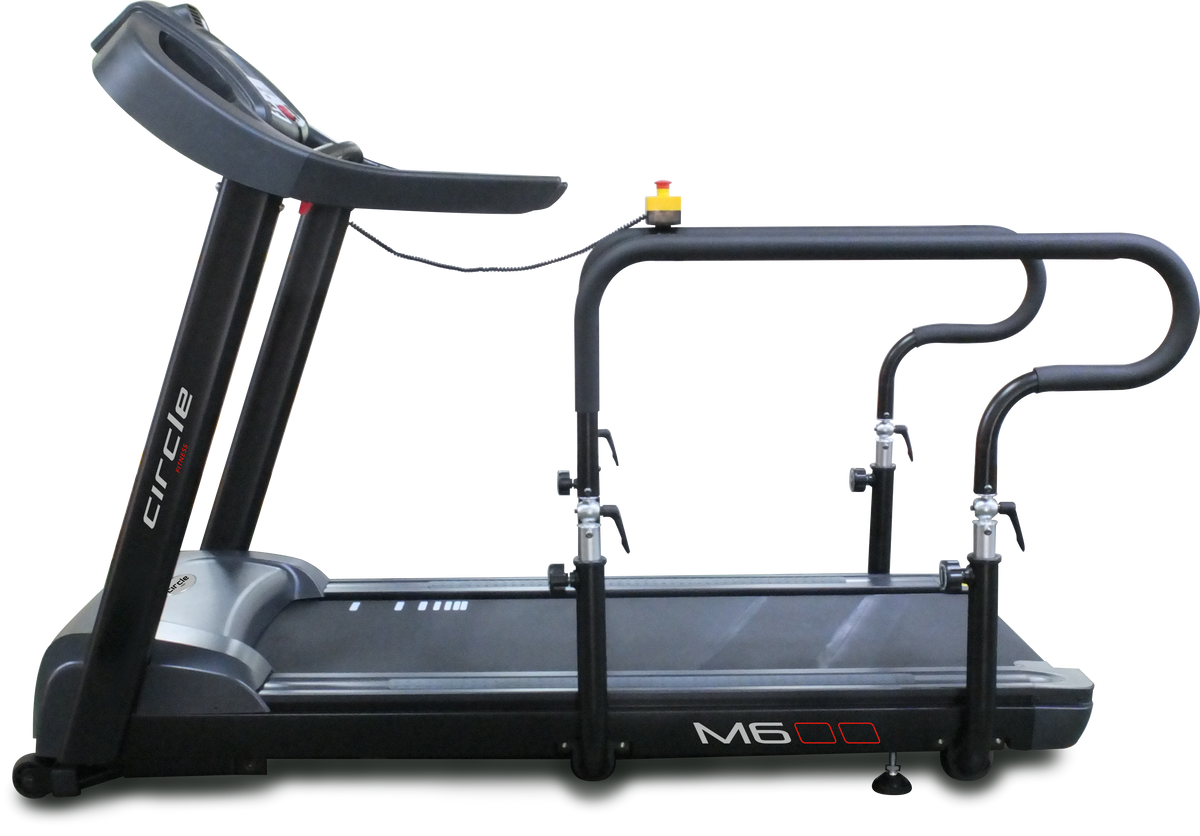 Circle Rehabilitation Treadmill (M6 Care) with Safety Support Arms