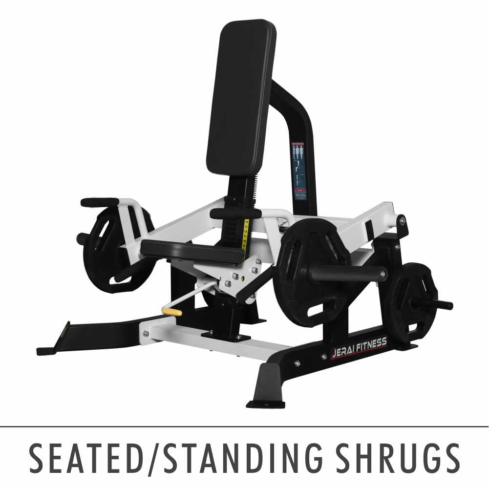 Jerai seated Standing Shrugs (Load On)