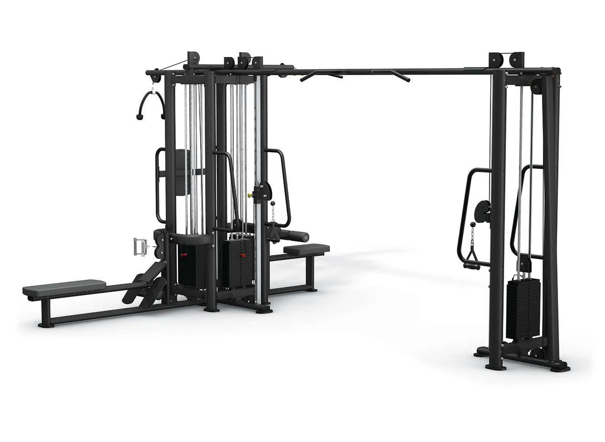 Extreme Core – Commercial 5 Stack Multi-Jungle Gym