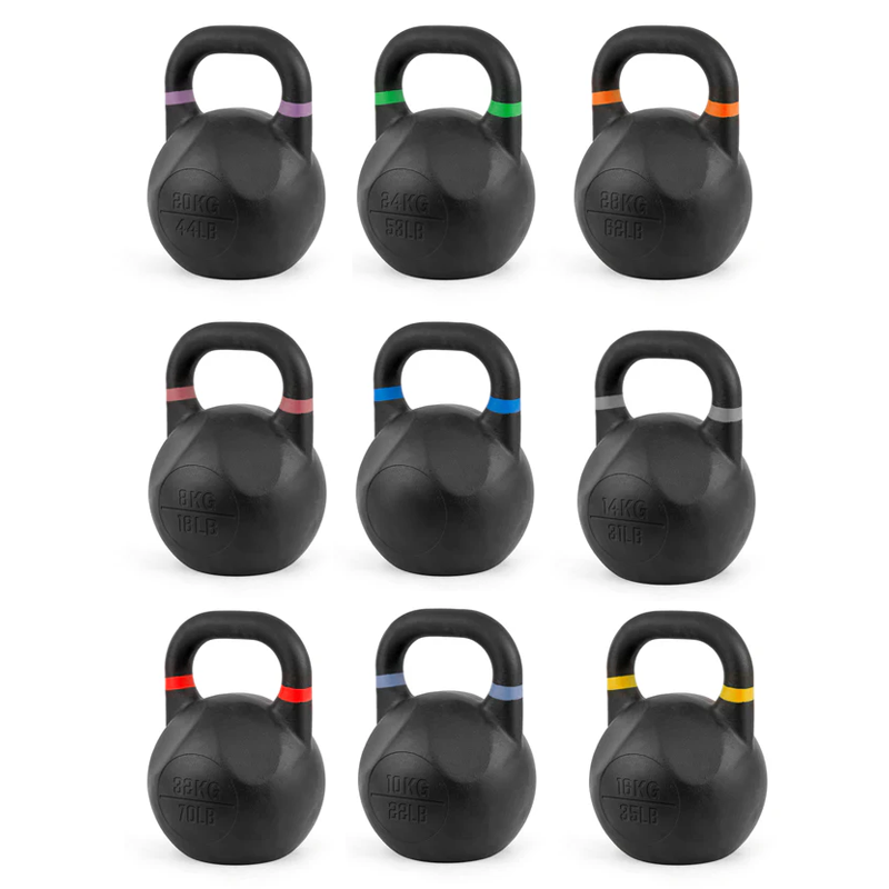 Competition Kettlebell Complete Package (8, 10, 12, 14, 16, 20, 24, 28