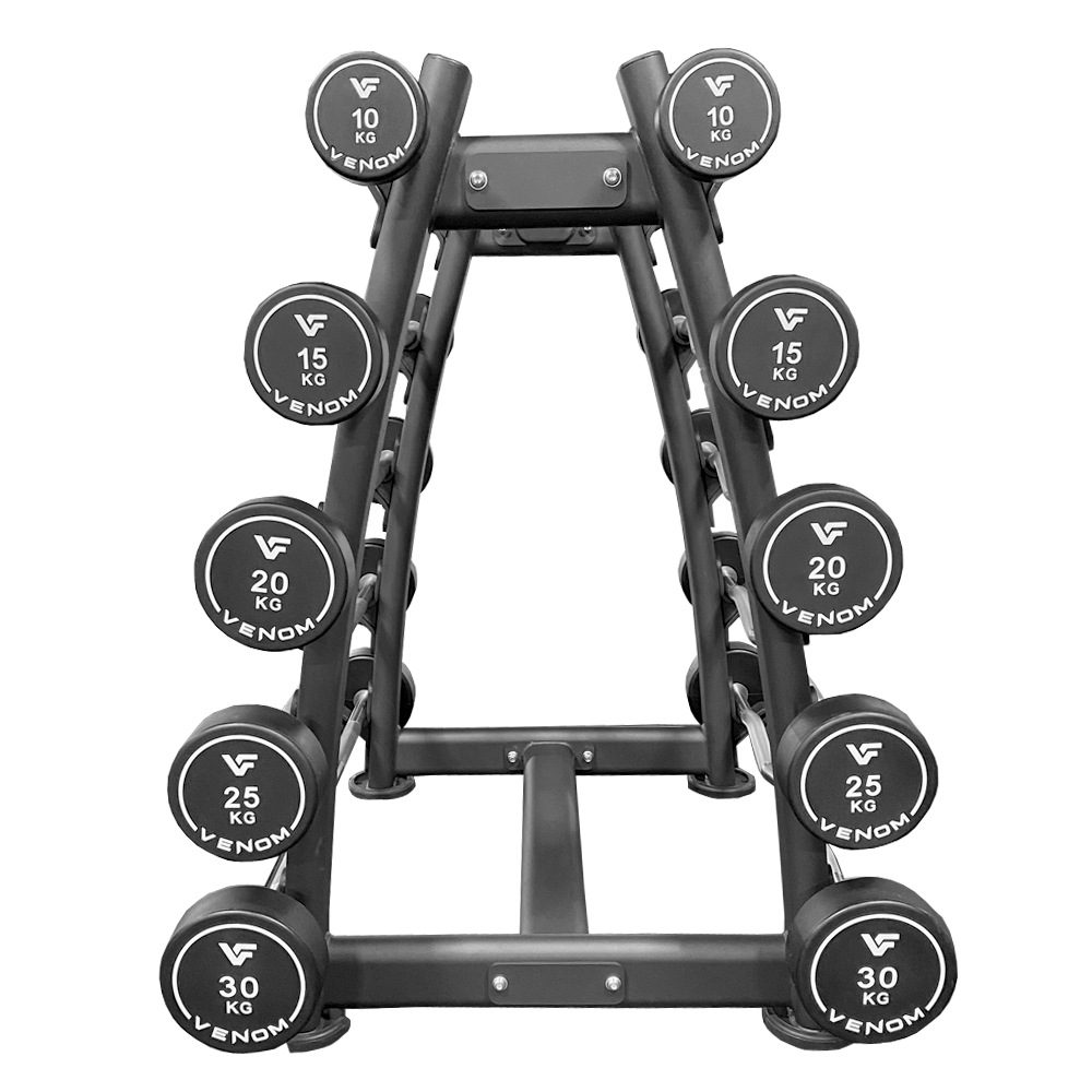 Venom Fixed Barbell Rack [10 Bar]
